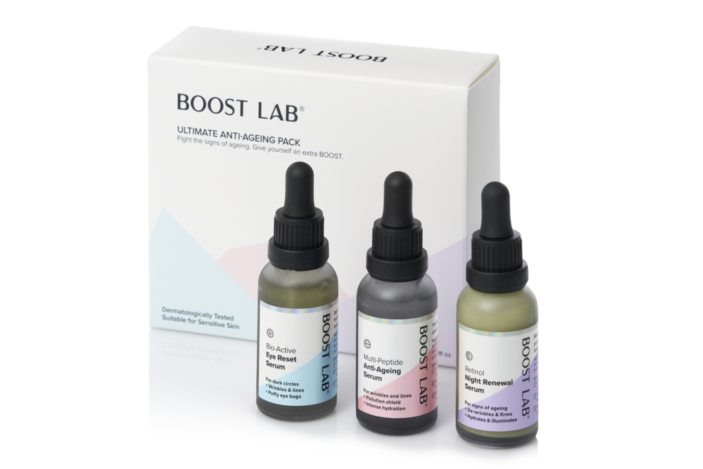 Super boost your skincare routine Wrinkles Ultimate Bundle - BOOST LAB ...